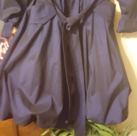 Samuel Dong | Jackets & Coats | Classic French Style Navy Trench Coat ...